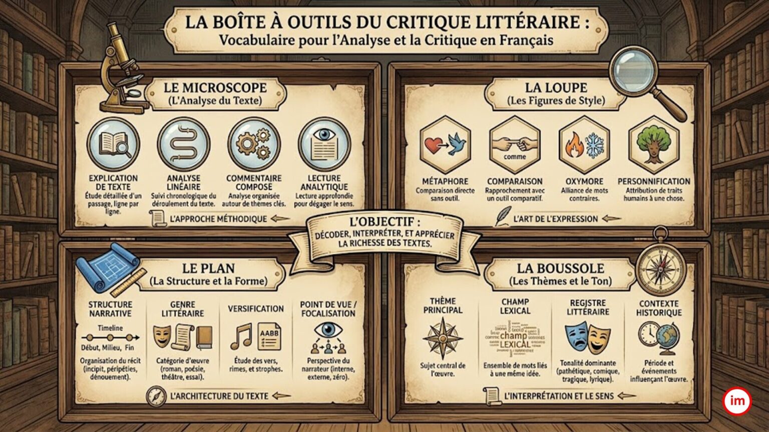 L’analyse de la critique en français - imagiers.net