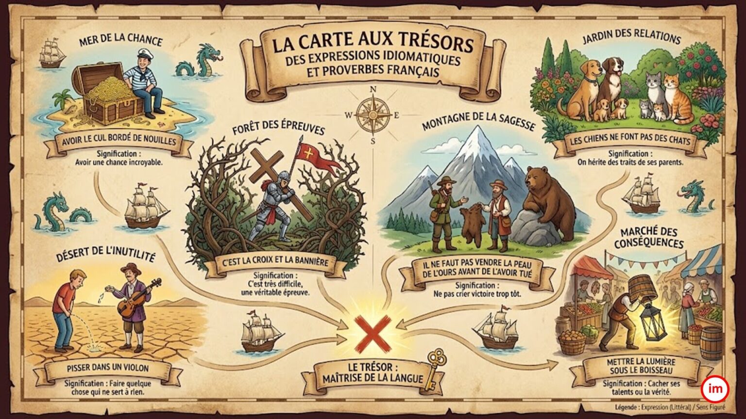Les expressions idiomatiques en français - imagiers.net
